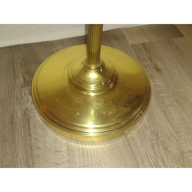 Late 20th Century Antique Victorian Brass and Wood Valet Stand in the ...