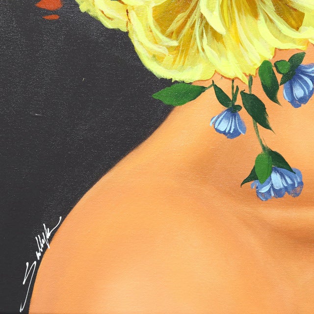 Raven Violet - Original Vibrant Sally K Figurative Original Artwork by ...