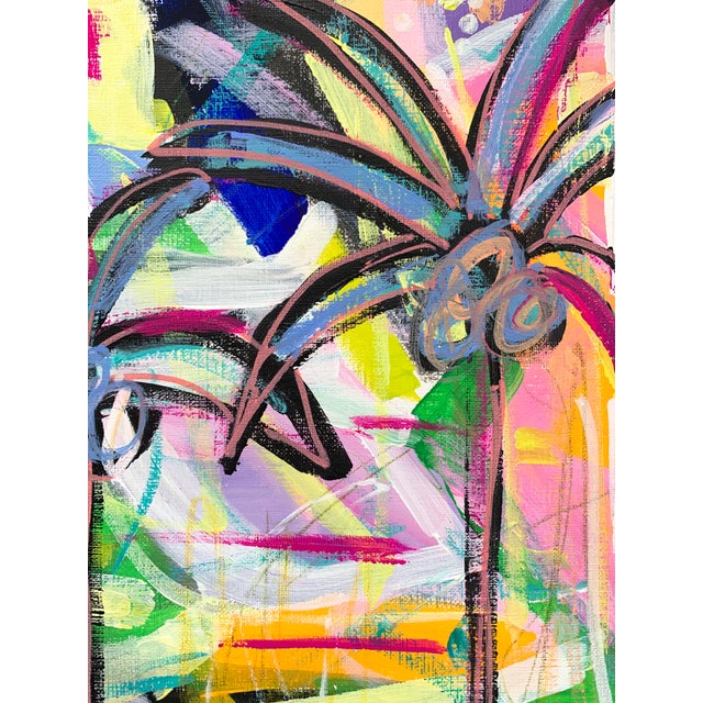 “Palms #19” Abstract Painting by Christina Longoria | Chairish