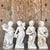 Vintage Regency Cast Concrete Four Seasons Statues - Set of Four | Chairish