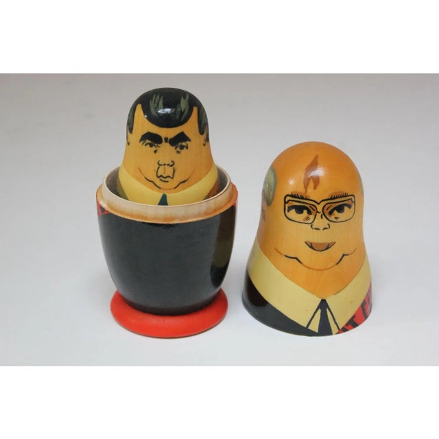 Vintate Soviet Union Leaders Matryoshka / Nesting / Russian Dolls ...