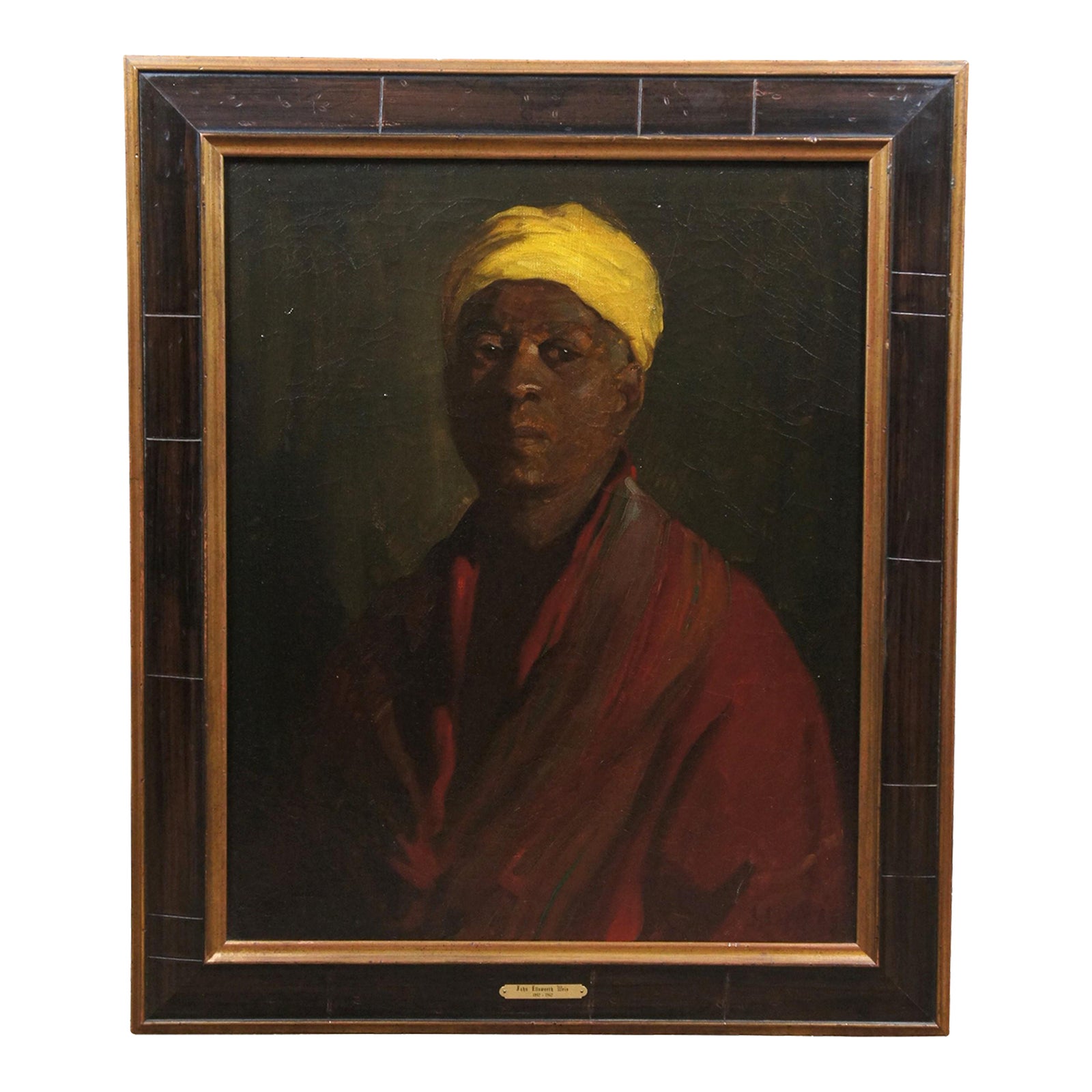 Mid 20th Century John Ellsworth Weis Turkish African Portrait Oil ...