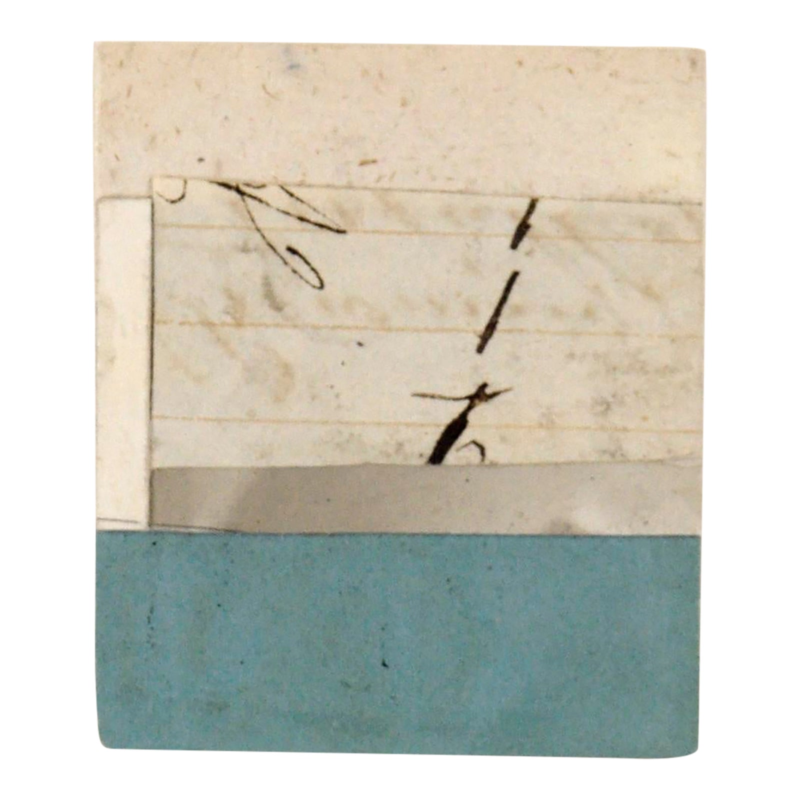 "No. 602" Miniature Collage by Michael Pauker Period Typography | Chairish