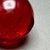 Late 20th Century Vintage Hand Blown Red Glass Paperweight With ...
