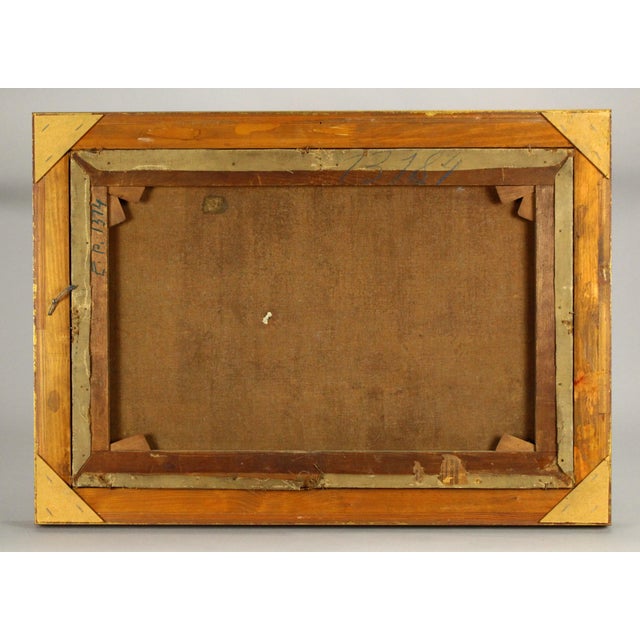 Late 19th Century Framed Oil on Canvas Landscape Painting of Tyrolean ...