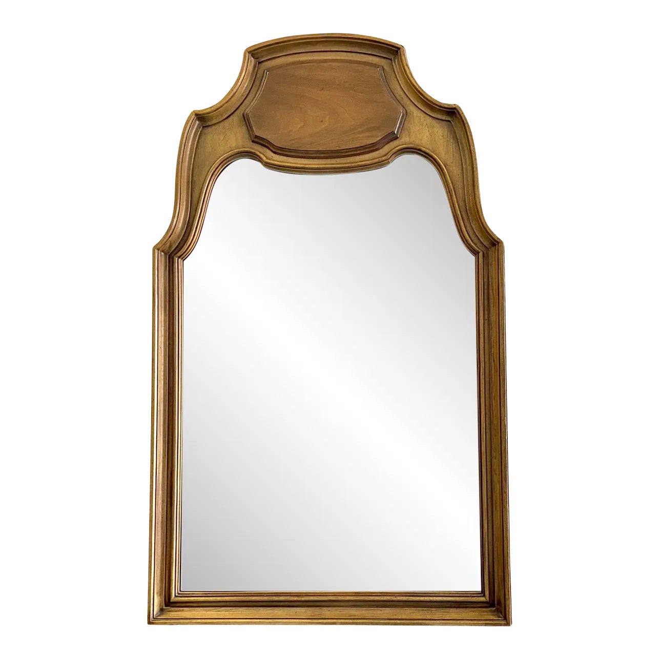 1970s Thomasville Stroupe Regency Wall Dresser Mirror | Chairish