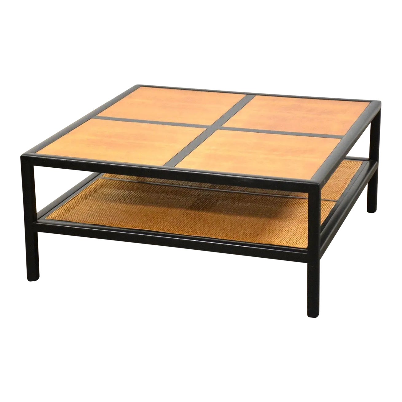 Michael Taylor for Baker Square Teak Coffee Table | Chairish