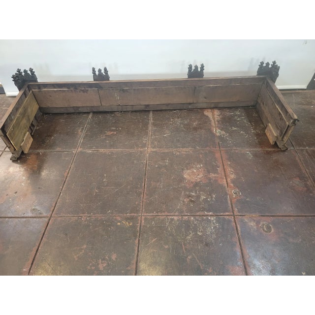 Antique Gothic Medieval Architectural Railing Cornice Trim Piece Oak ...