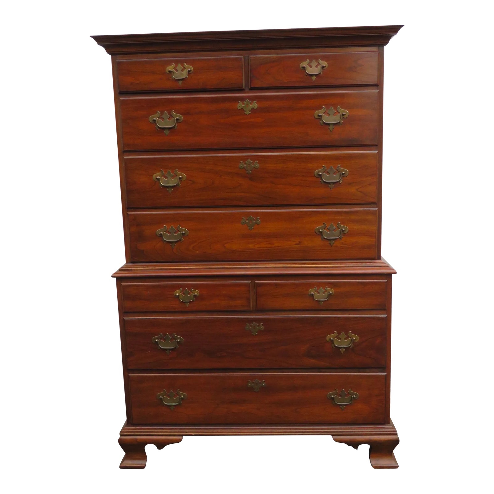 Pennsylvania House Solid Cherry Extra Tall Large Chest of Drawers ...