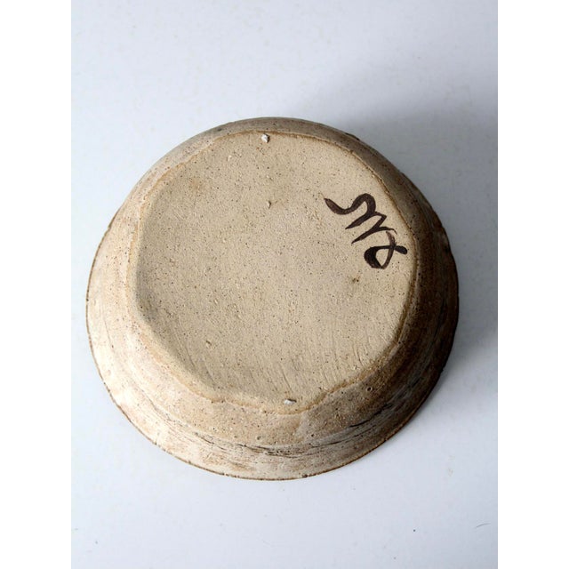 Vintage Studio Pottery Bowl | Chairish