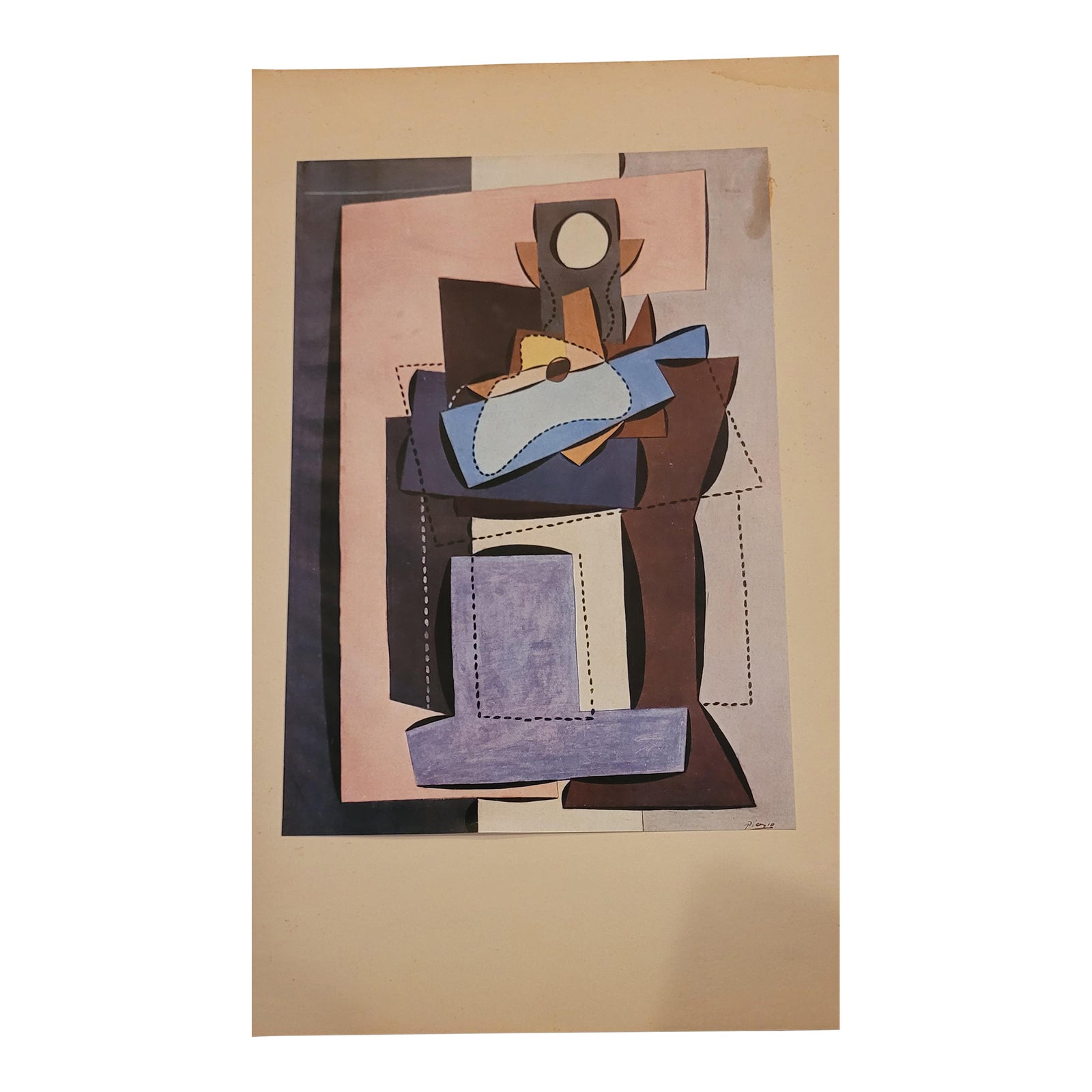 Picasso Color Plate/Lithograph "The Fireplace" Skira Publisher | Chairish