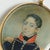 Antique Miniature Portrait Military Officer Uniform 14k Gold Frame ...