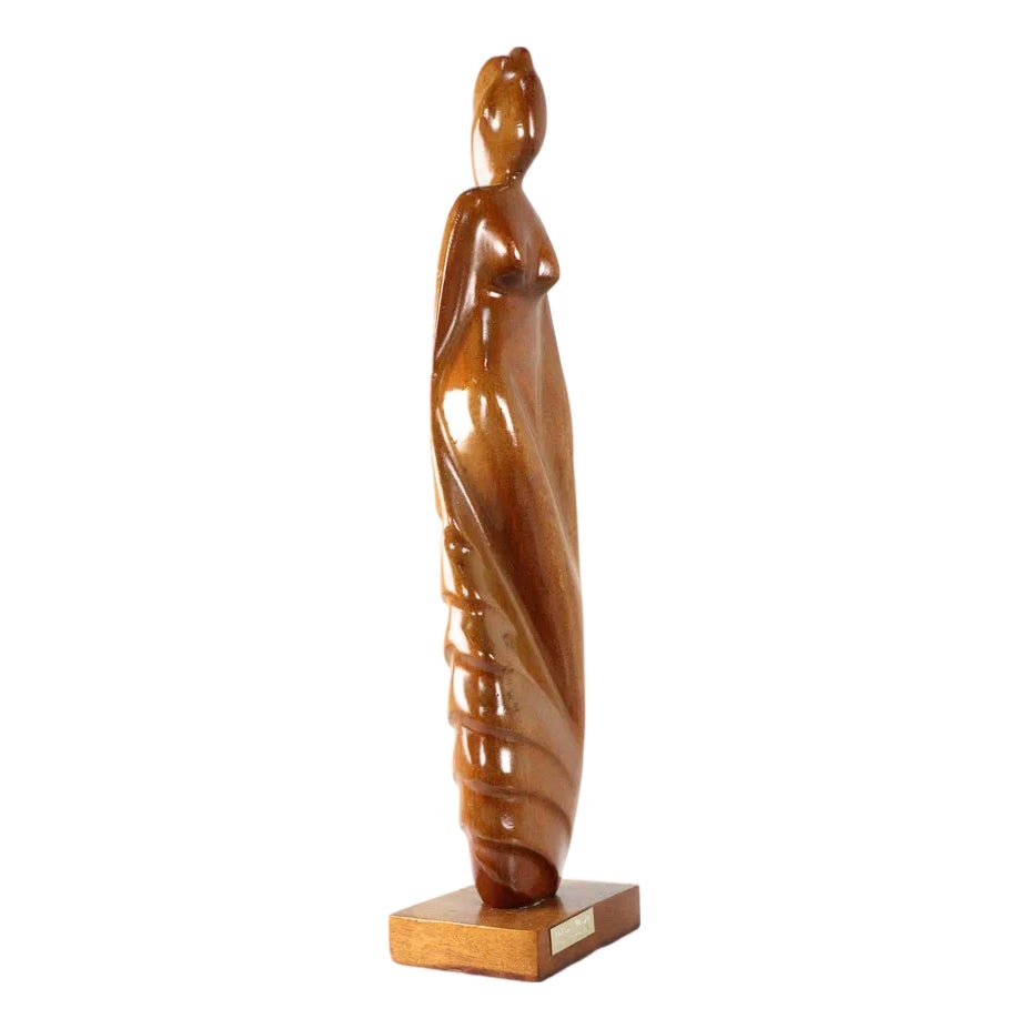 Nelson Morales, Figurative Sculpture, Wood | Chairish