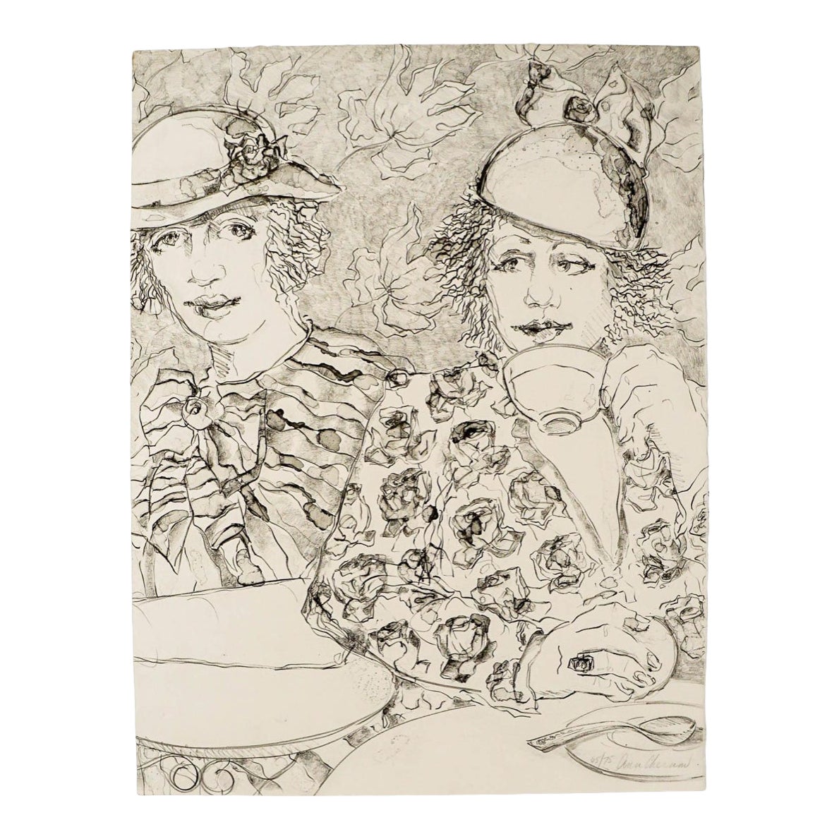 1979 Ann Chernow Lithograph I Get Along Without You Very Well | Chairish