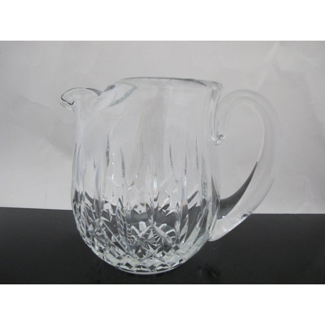 Waterford Crystal Glass Lismore 6" Water Pitcher Jug | Chairish