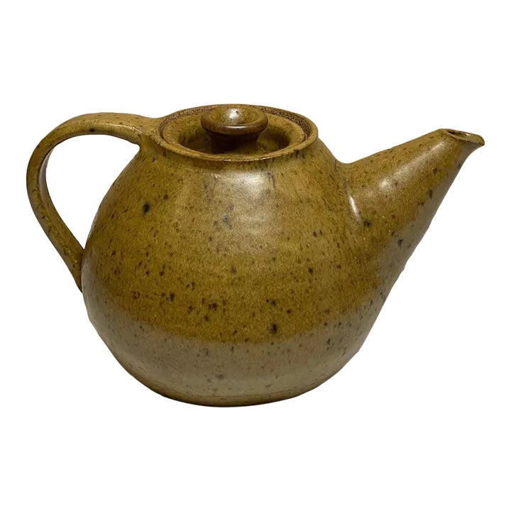 Early 21st Century Ernest Gentry Speckled Glaze Studio Pottery ...