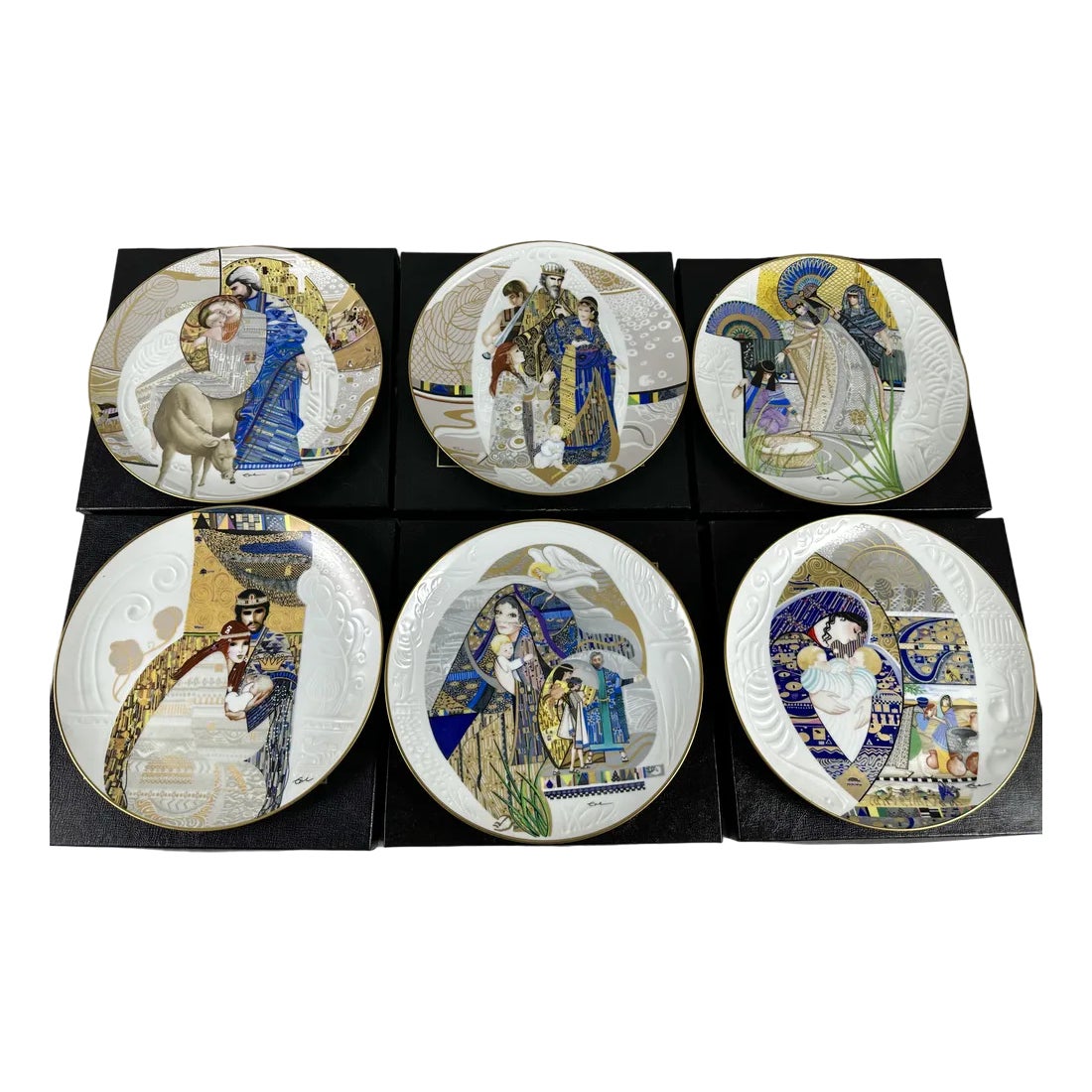Biblical Mothers Series Plates in Fine China by Eve Licea for Knowles ...