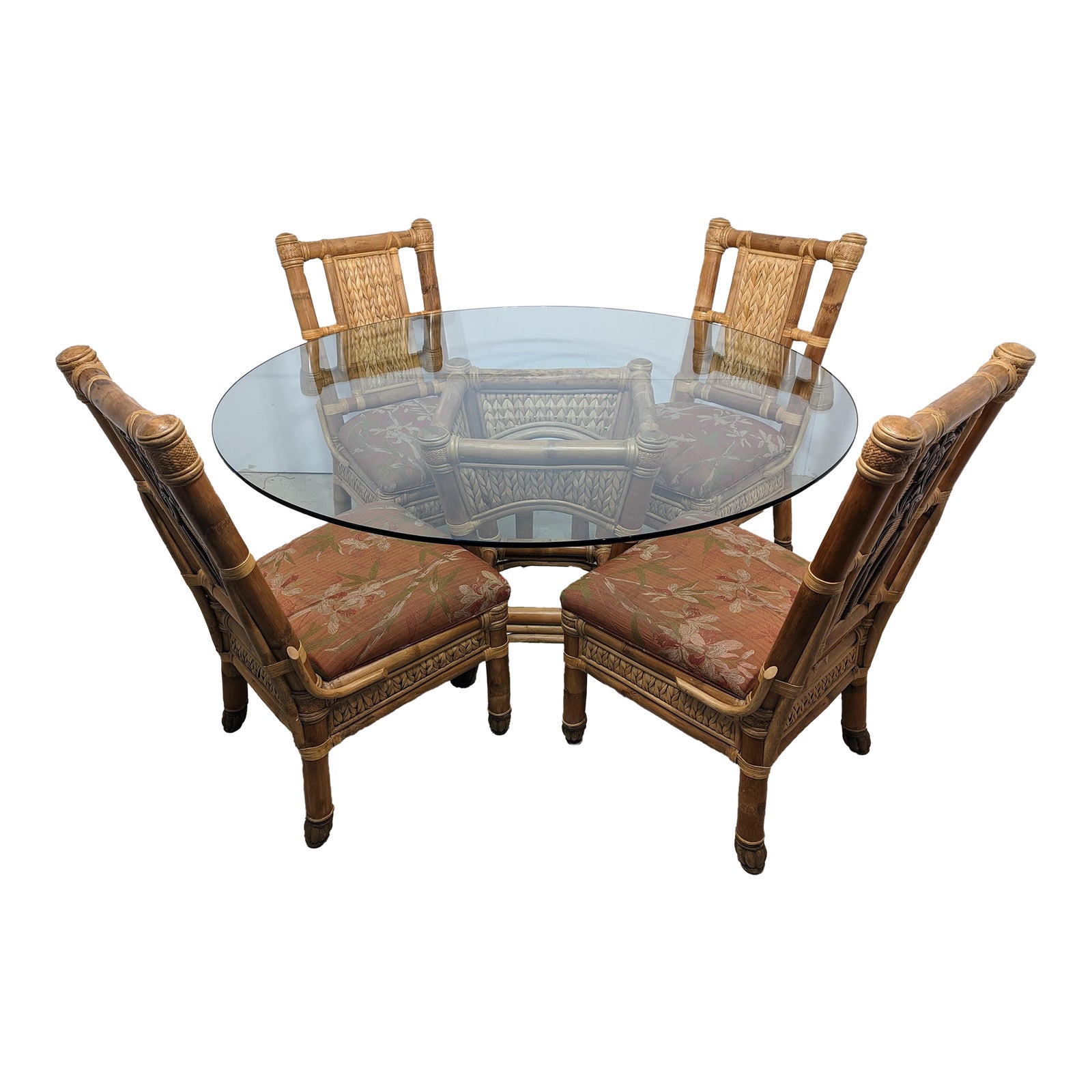 Late 20th Century Capris Furniture Dining Set of 6 | Chairish