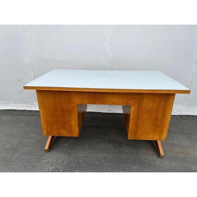 Italian Vintage Desk in Style of Anonima Castelli | Chairish
