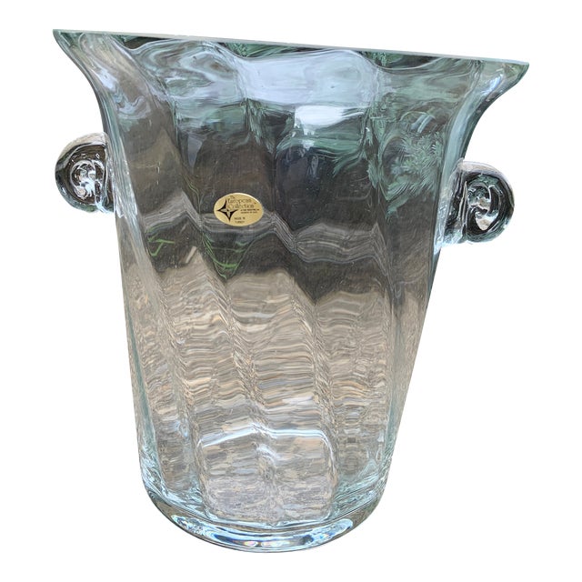 Vintage the European Collection Christal Glass Champagne / Ice Bucket ...
