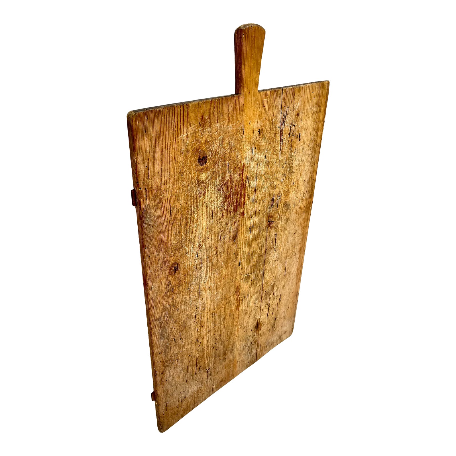 Early 1900s Large Rectangular German Bread Board | Chairish