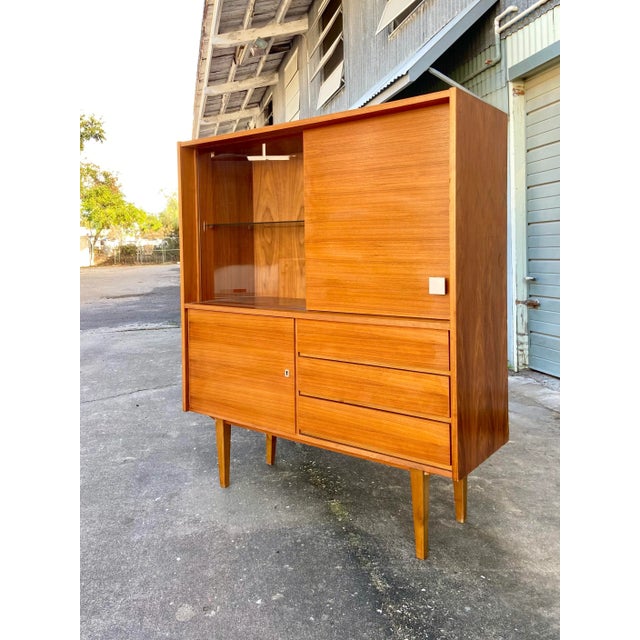 Mid 20th Century Friedrich Beckmann for Exclusive Bookcase or Dry Bar ...