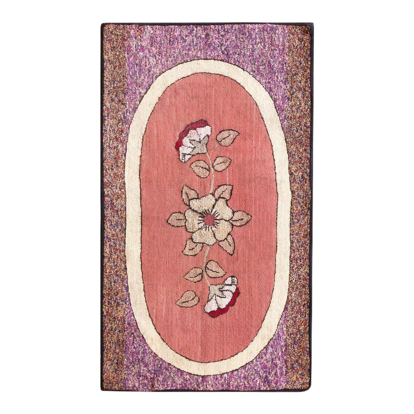 Vintage American Hooked Rug | Chairish