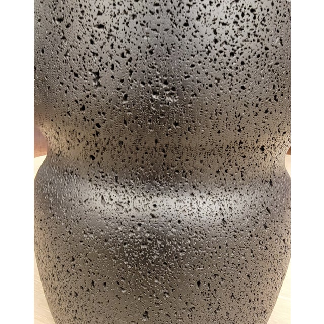 Christian Liaigre Cerro Lava Stone Indoor / Outdoor Side Table | Chairish