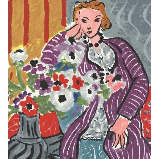 HENRI MATISSE The Purple Robe, 1977 | Chairish
