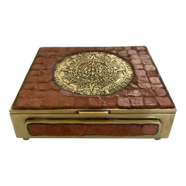 Los Castillo Mosaic Tile Box | Chairish