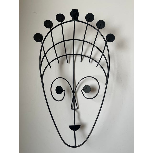 Vintage Pair of Frederick Weinberg Wire Wall Hanging Sculptures King ...