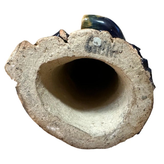 Antique Chinese Mudman, Wise Man With Brush, 1890-1919 | Chairish