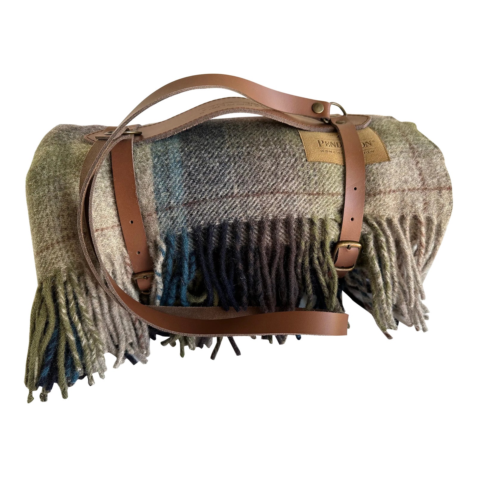 Pendleton Wool Throw With Carrier | Chairish