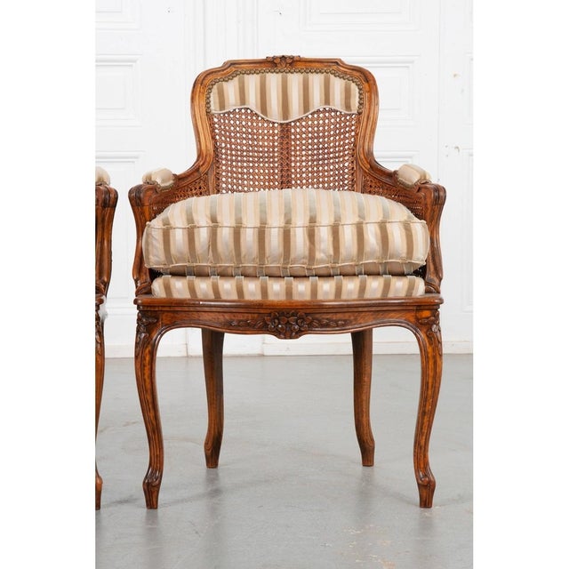 French 20th Century Louis VX Style Chairs - A Pair | Chairish
