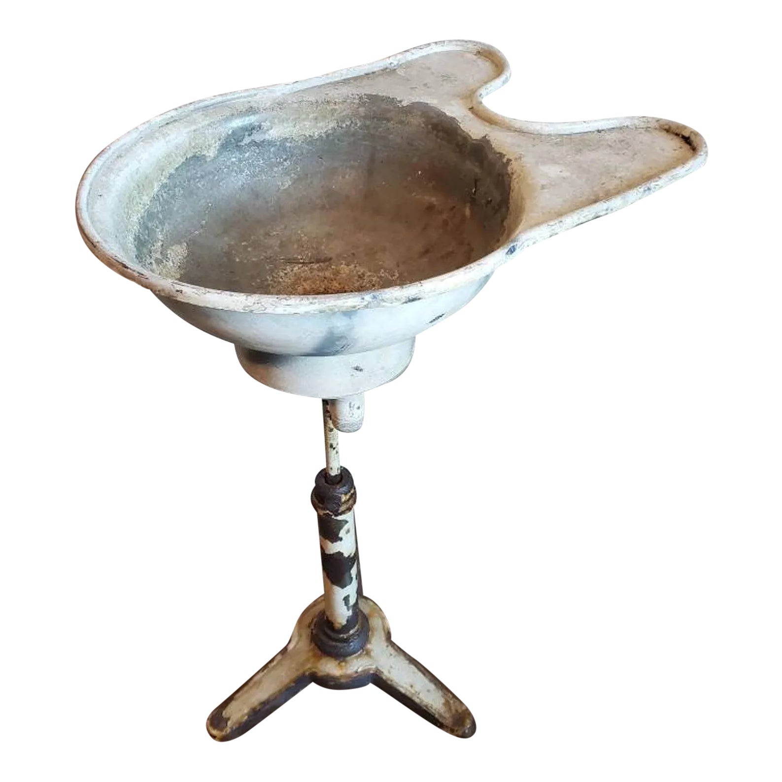 19th Century Dental Metal Tooth Shaped Cuspidor | Chairish