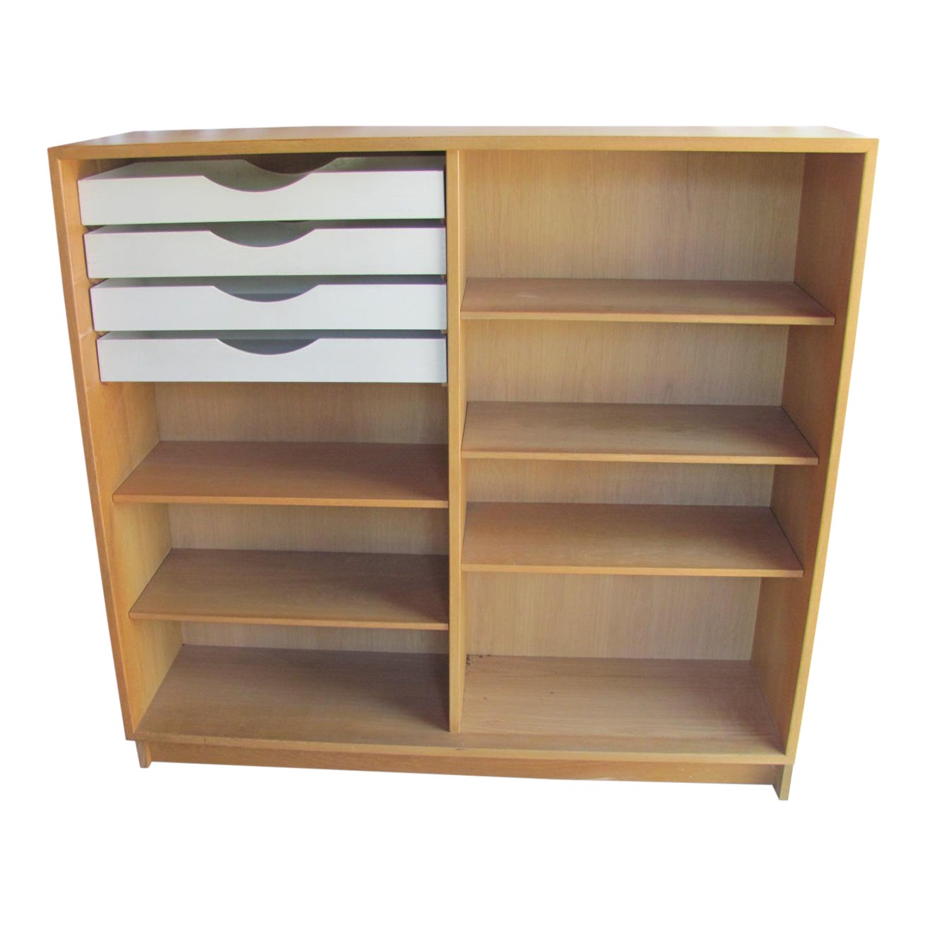 Mid-Century Borge Mogensen Oak Bookcase for Karl Andersson | Chairish