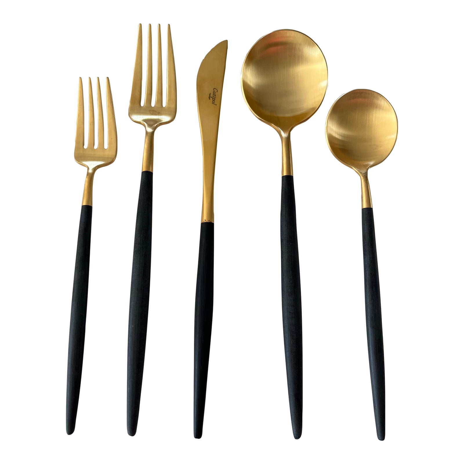 Cutipol Goa 24k Gold Plated Stainless Steel 76 Piece Set - New and Made ...