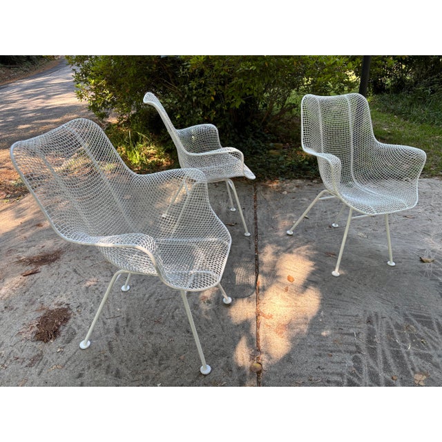 Mid 20th Century Russell Woodard Sculptura Arm Chairs - Set of 3 ...
