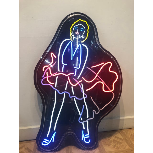 Marilyn Monroe Vintage Neon Sign | Chairish