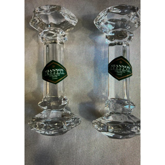 Mid 20th Century Crystal Knife Rests by Godinger- Set of 6 | Chairish