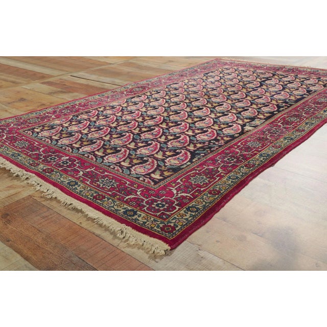 Antique Persian Kerman Rug - 04'01 x 08'11 | Chairish