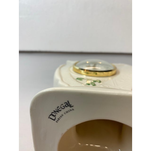 Late 20th Century Irish Parian Donegal China Harp Shaped Battery ...