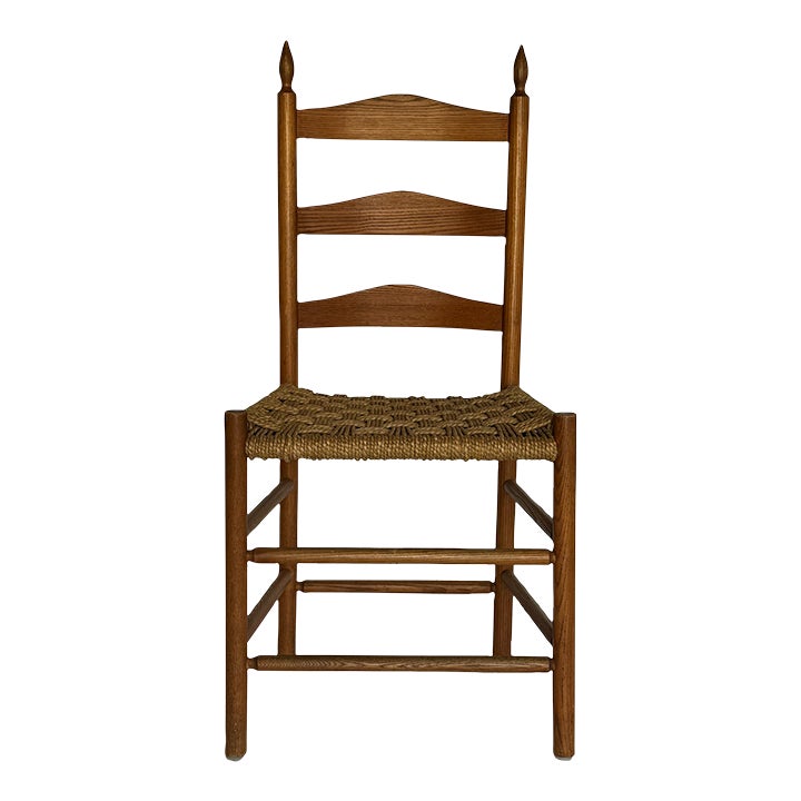 1950s Mid Century Modern Ladder Back Chair | Chairish