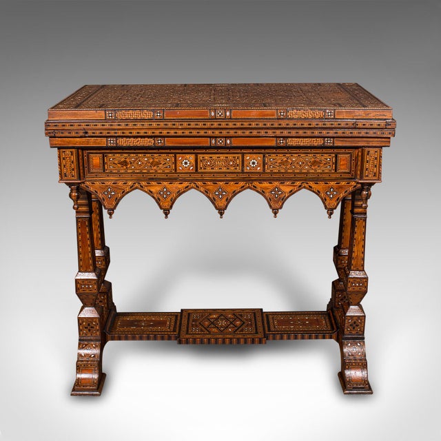 1900's Antique Combination Games Table | Chairish