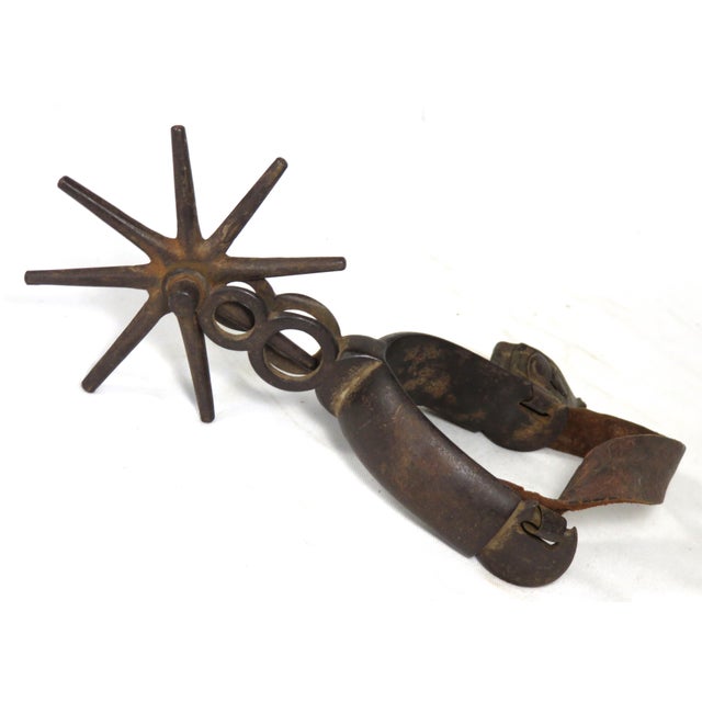 19th Century Southwestern Working Cowboy Ranch Spurs - a Pair | Chairish