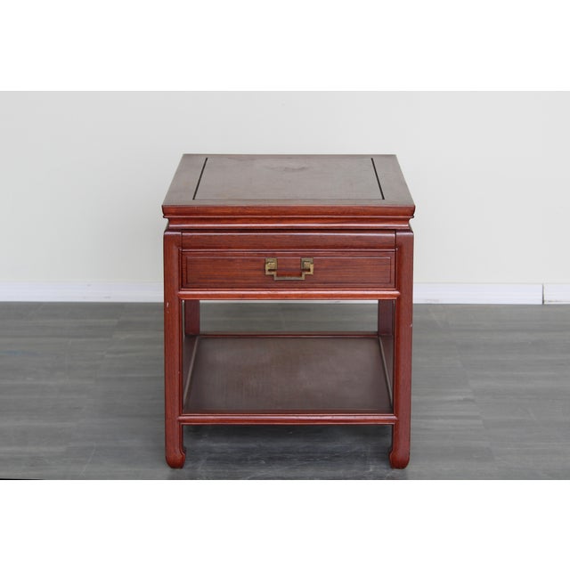 Vintage Asian Style Side Table | Chairish