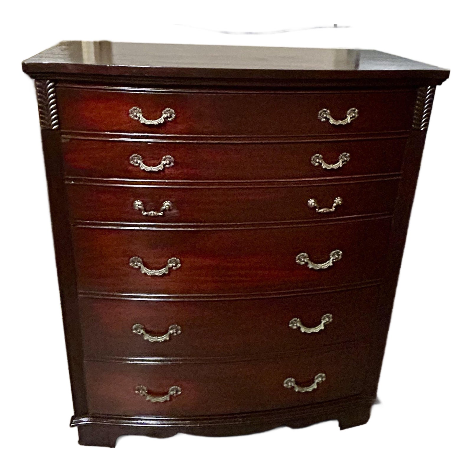 Mid 20th Century Dixie Furniture Federal Style Mahogany Chest of ...