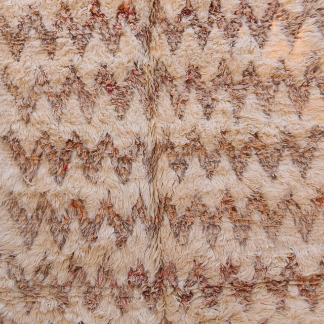 Vintage Moroccan Marmoucha Rug - 6'4" X 11'5" Ft | Chairish