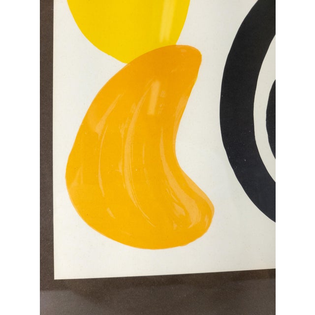 Mid-Century Modern Alexander Calder Lithograph Print From "Derriere Le ...