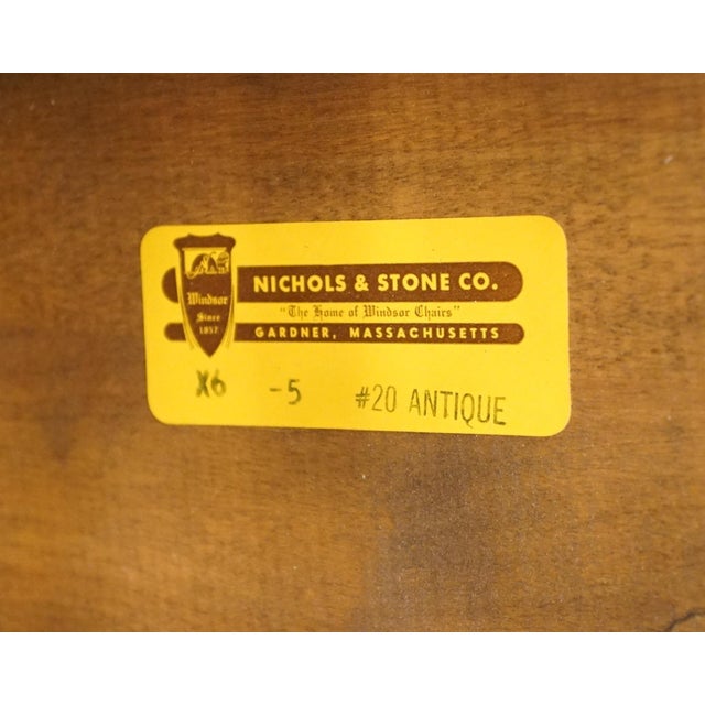 Nichols & Stone Co. Solid Hard Rock Maple Colonial Early American Comb ...